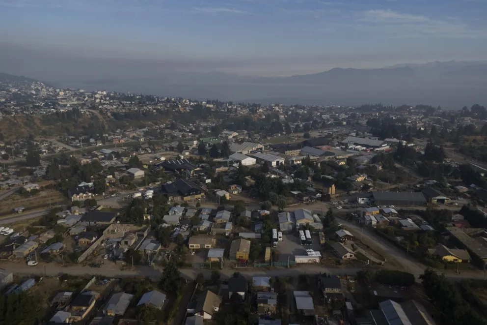 Bariloche bajo humo desde hace días | ANBariloche