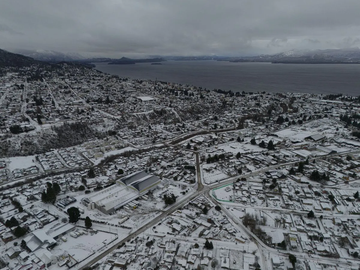 Las fotos de la ciudad cubierta de nieve | ANBariloche
