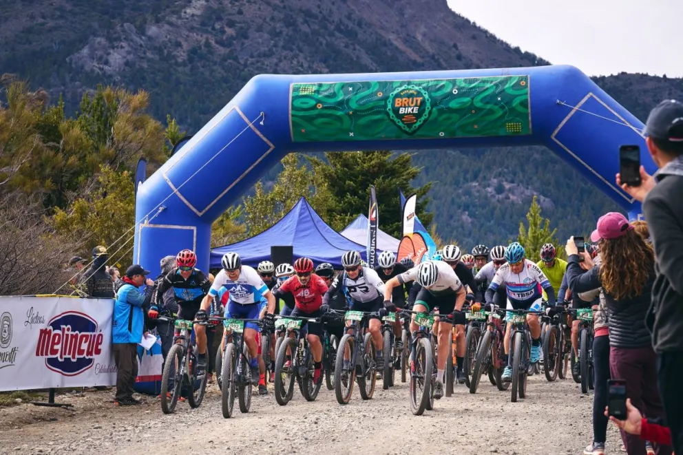 BRUT Bike vivió un espectacular debut con muchas emociones | ANBariloche