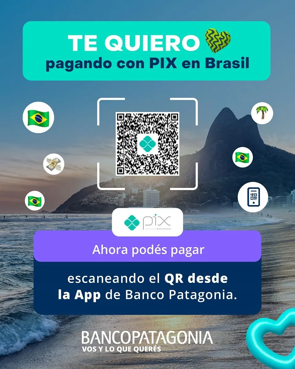 Banco Patagonia habilita pagos con QR Prix en Brasil a través de su app ...